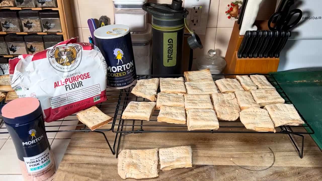 The Timeless Art of Making Hardtack that can last 100+...